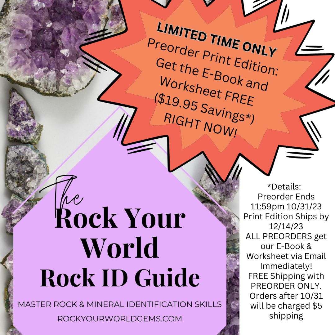 Rock ID Worksheet | Printable Specimen Identification Guide Companion ...